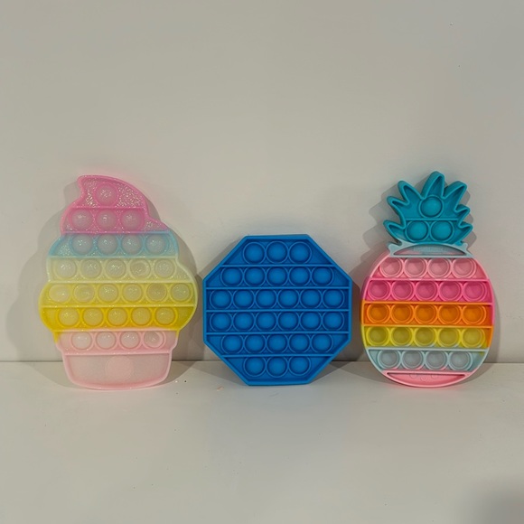 pop | Toys | Pop It Bubble Pop Fidget Toy Pastel Colors | Poshmark